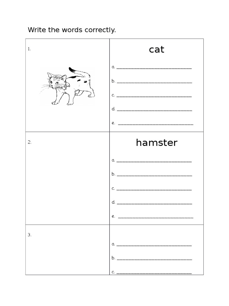 Linus Writing Practice Year 3 | PDF | Language Arts & Discipline ...