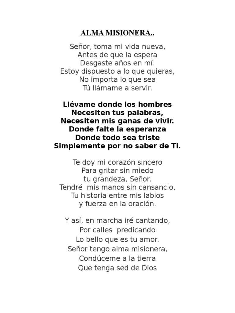 Alma Misionera