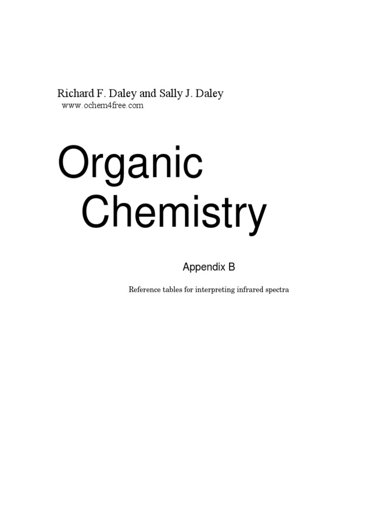IR Spectral Table | PDF | Amine | Alkene
