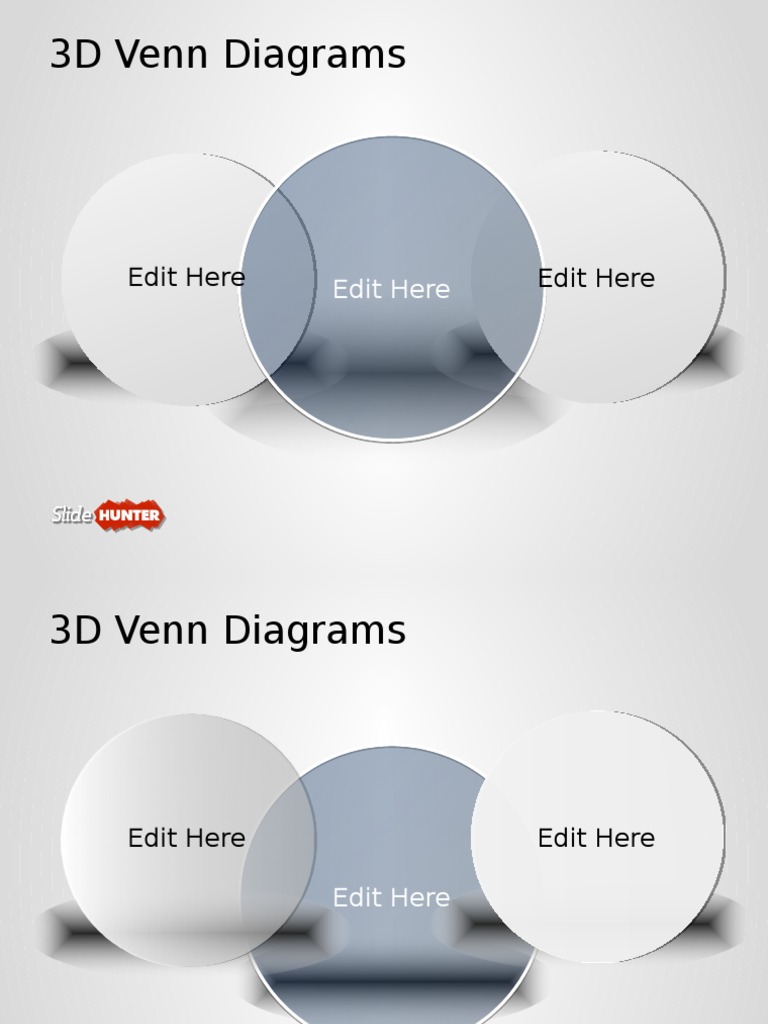 3D Venn Diagrams Overview | PDF
