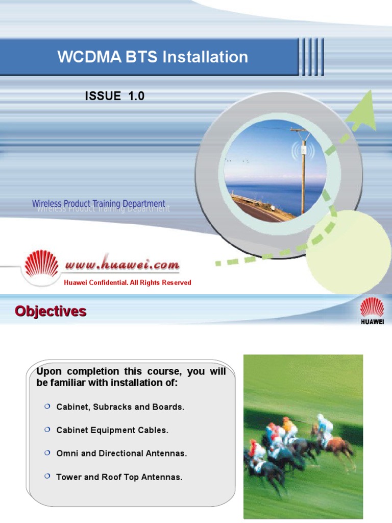 WCDMA BTS Installation Guide | PDF | Electrical Connector ...