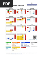 Calendario 2016 2017 PDF | PDF | Calendario | Educación Secundaria