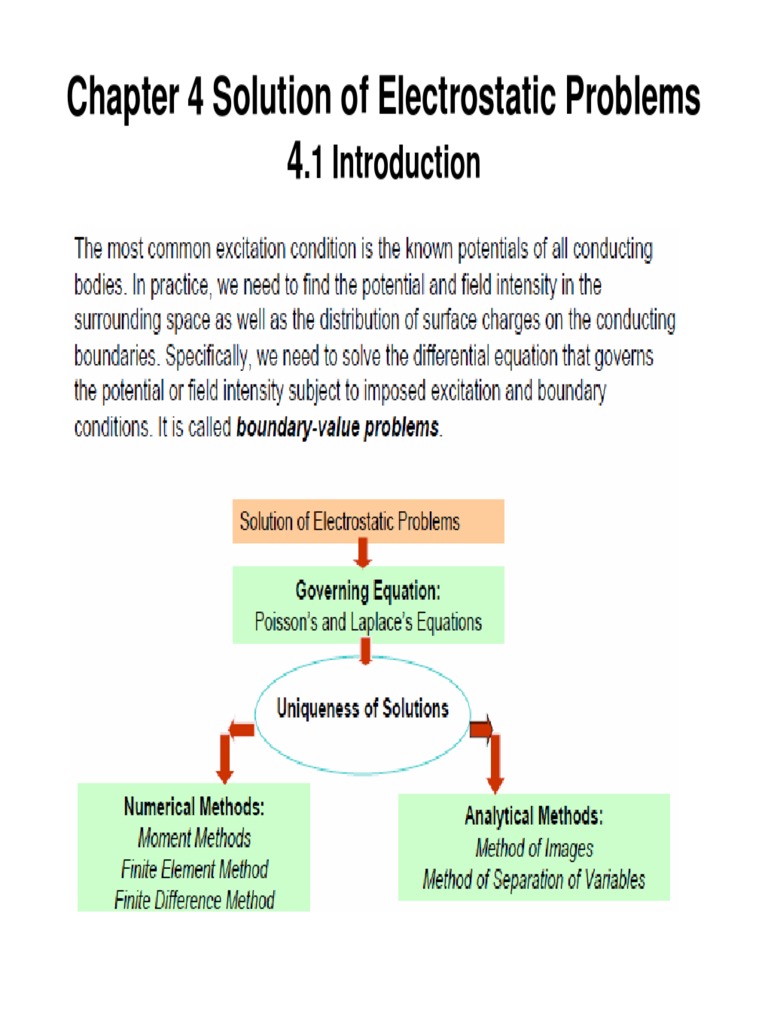 Electrostatic Problem Solutions Guide Pdf Science Mathematics