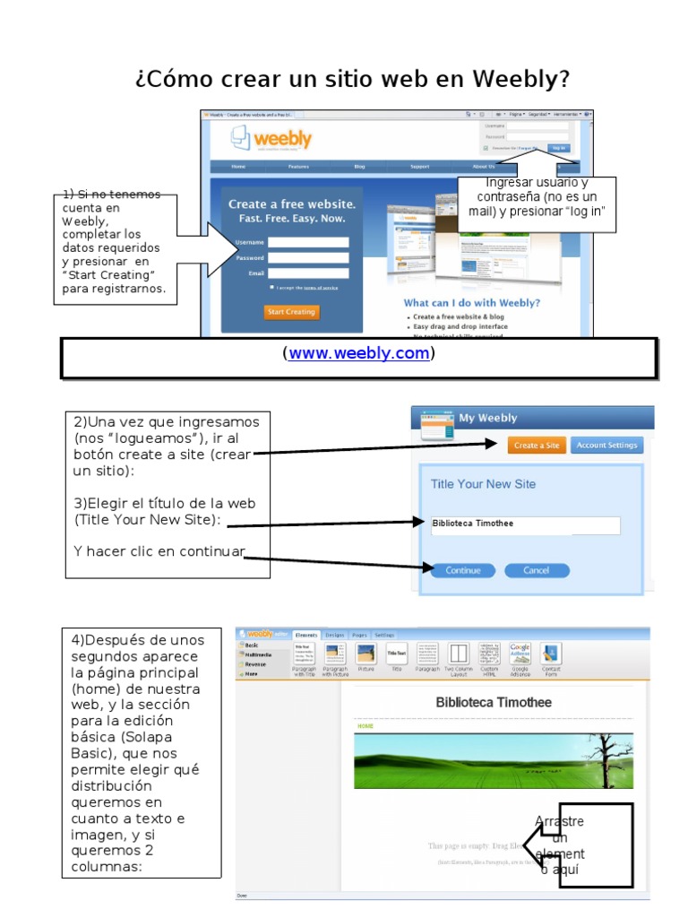Tutorial Weebly Descargar Gratis Pdf Red Mundial