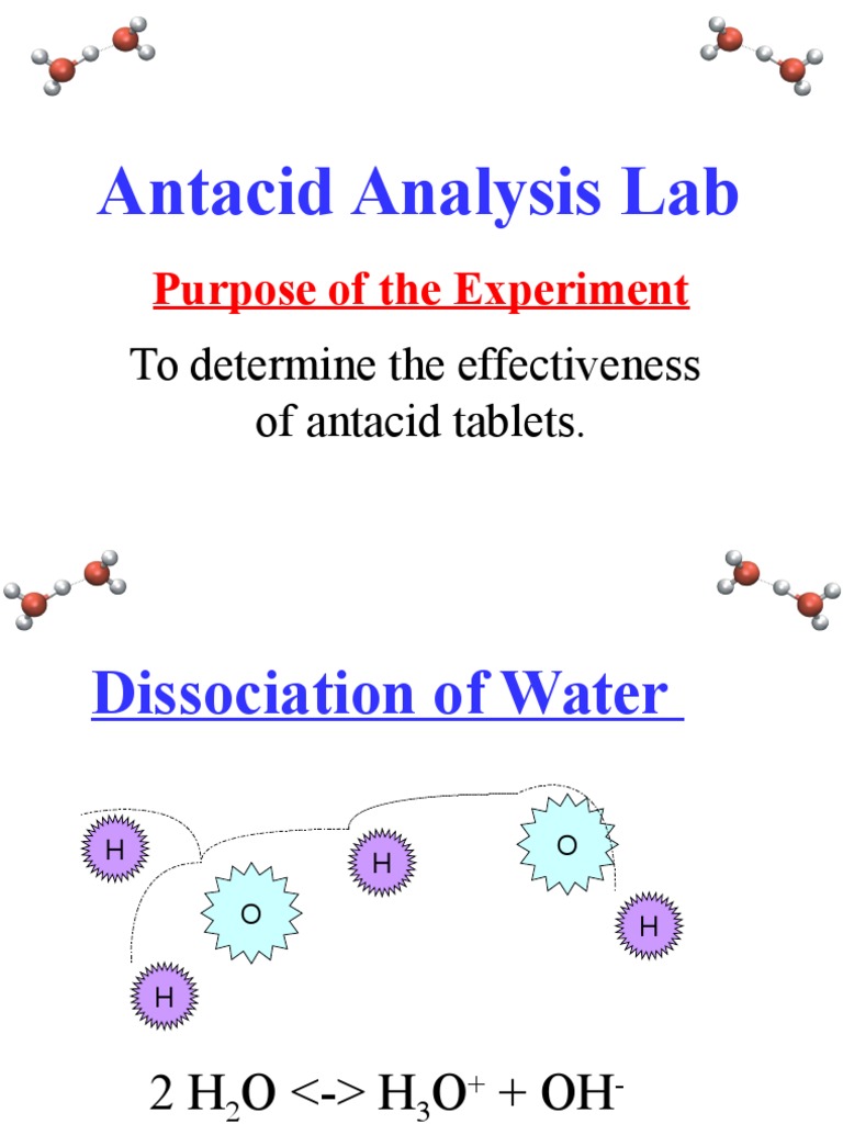 Antacid | PDF | Titration | Chemistry
