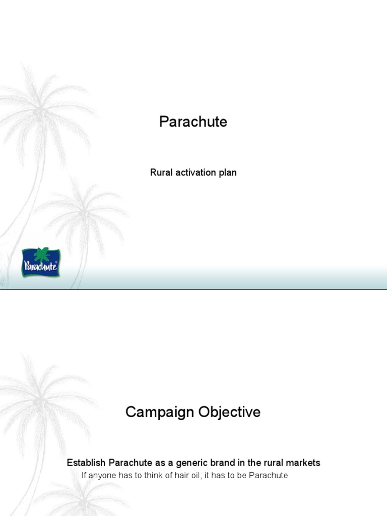Prachute Rural Activation Plan Revisd | PDF | Brand | Marketing