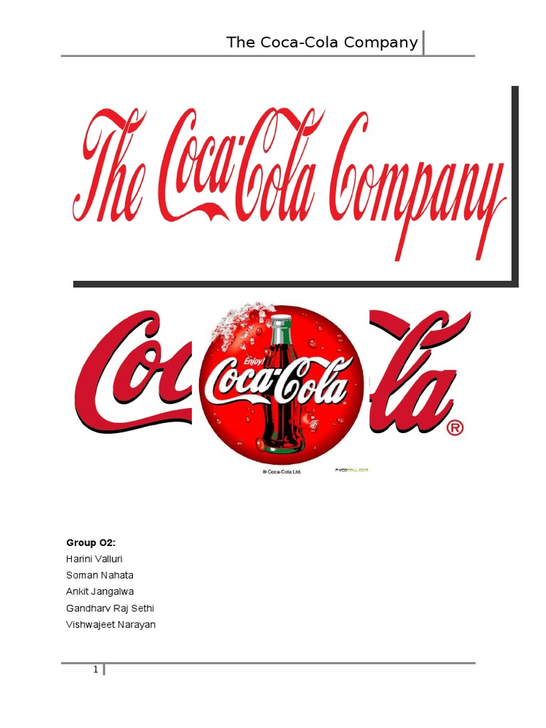 Organizational Structure of The Coca Cola Company | PDF | The Coca Cola ...