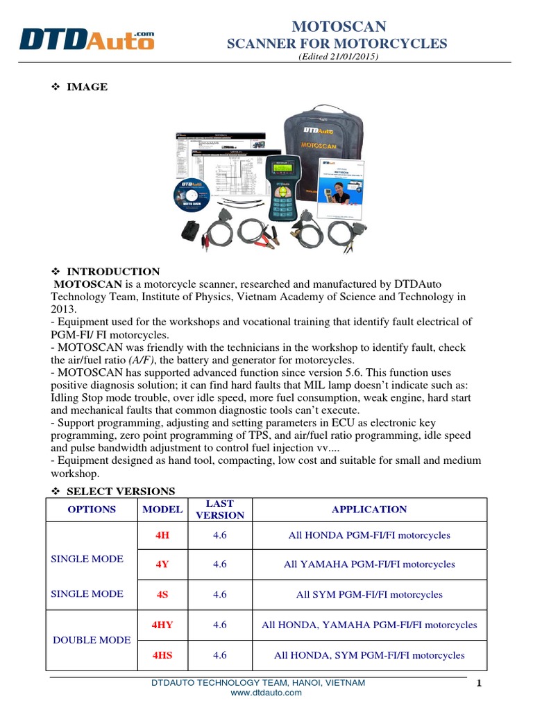 Profile MT0001 - E PDF | PDF | Fuel Injection | Throttle