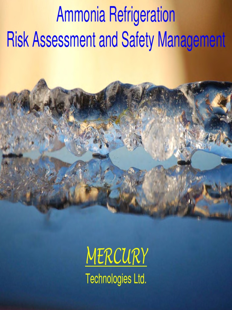 Ammonia RefrigerationRisk Assessment and Safety Management | PDF ...
