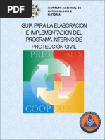 Guia para La Elaboraciòn de Programas Internos de Proteccion Civil en El H. Ayuntamiento de SLP ...