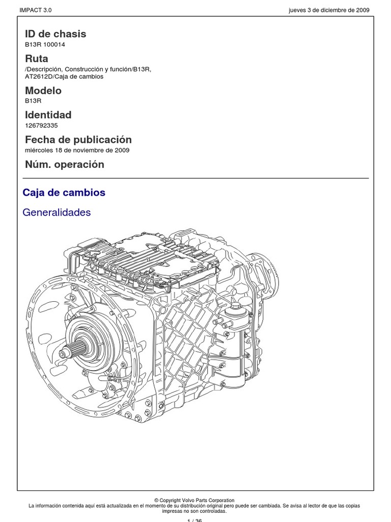 AT2612D | PDF | Transmisión (Mecánica) | Embrague