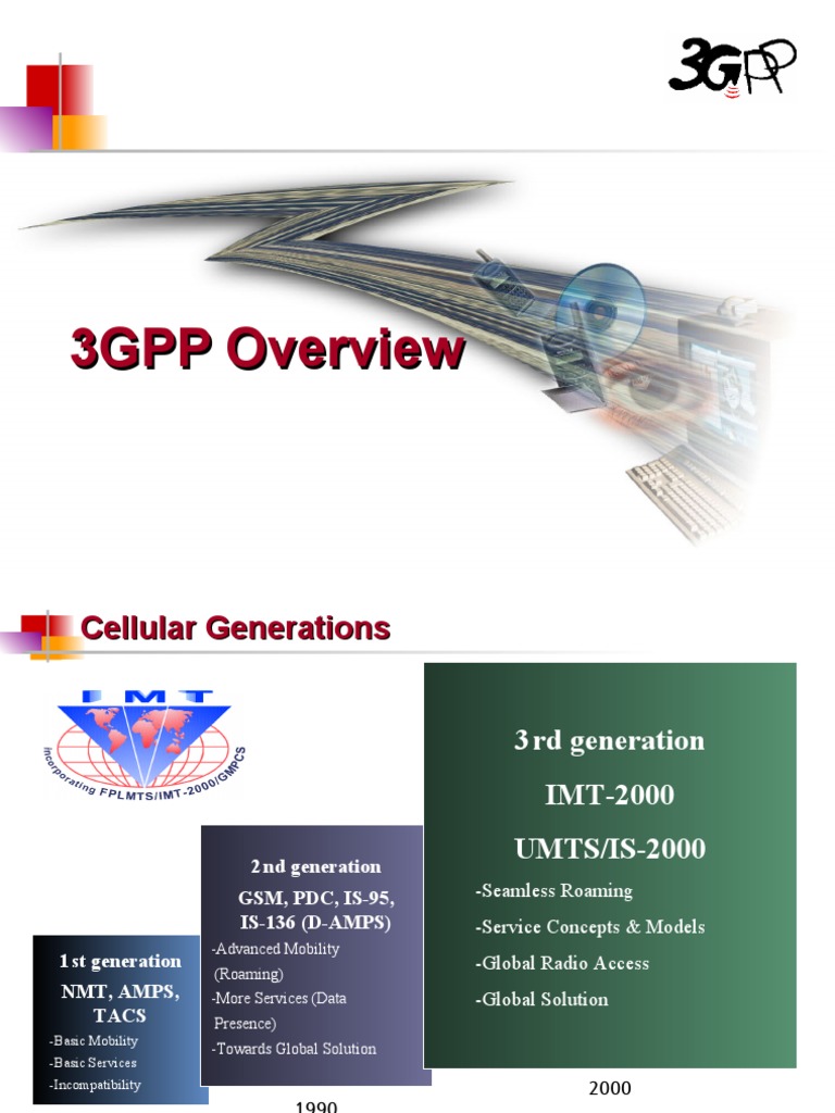 3GPP Overview | PDF | High Speed Packet Access | Lte (Telecommunication)