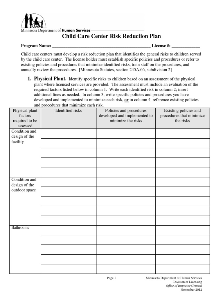 Risk Reduction Plan | PDF | Risk | Risk Management