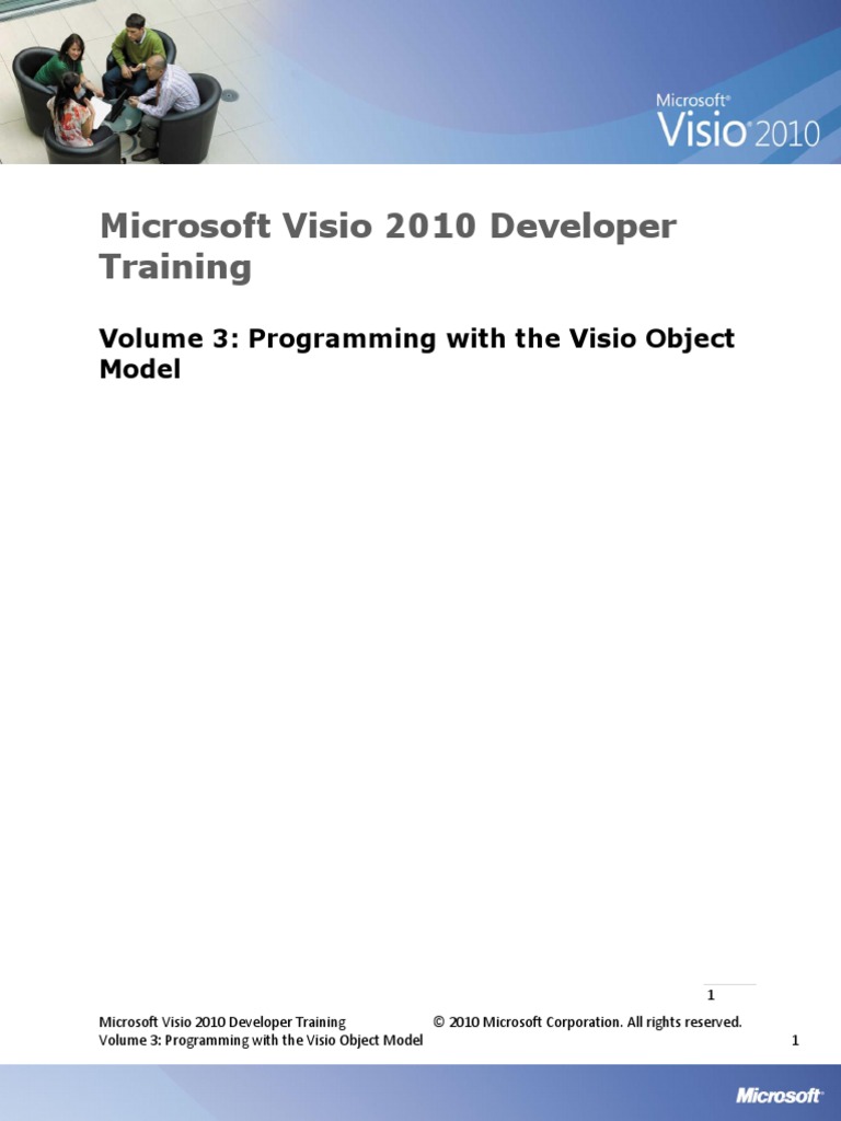 Visio 2010 Developer Training 03 - Programming With The Visio Object ...