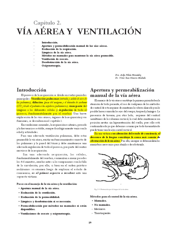 Via Aerea y Ventilacion | PDF