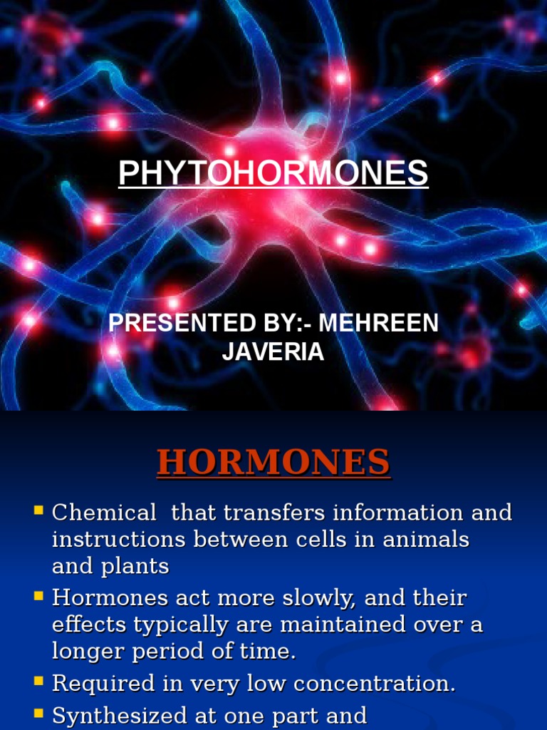 Overview of Phytohormones and Functions | PDF | Plant Hormone | Auxin