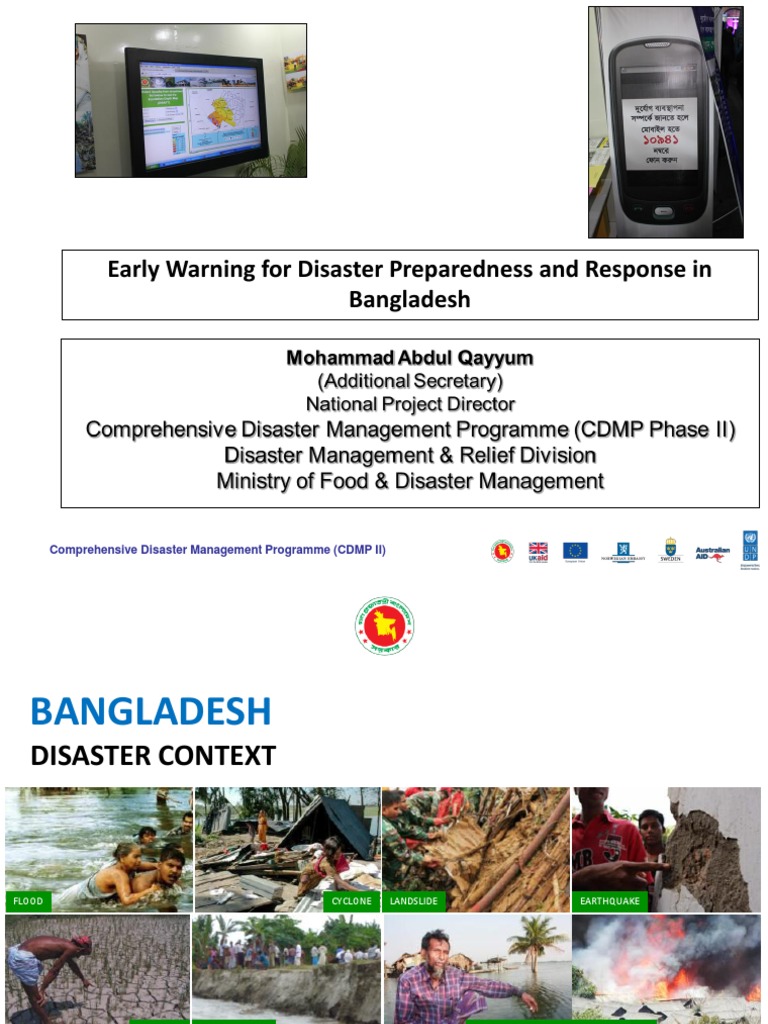 Bangladesh Disaster Preparedness Overview | PDF | Flood | Earthquakes