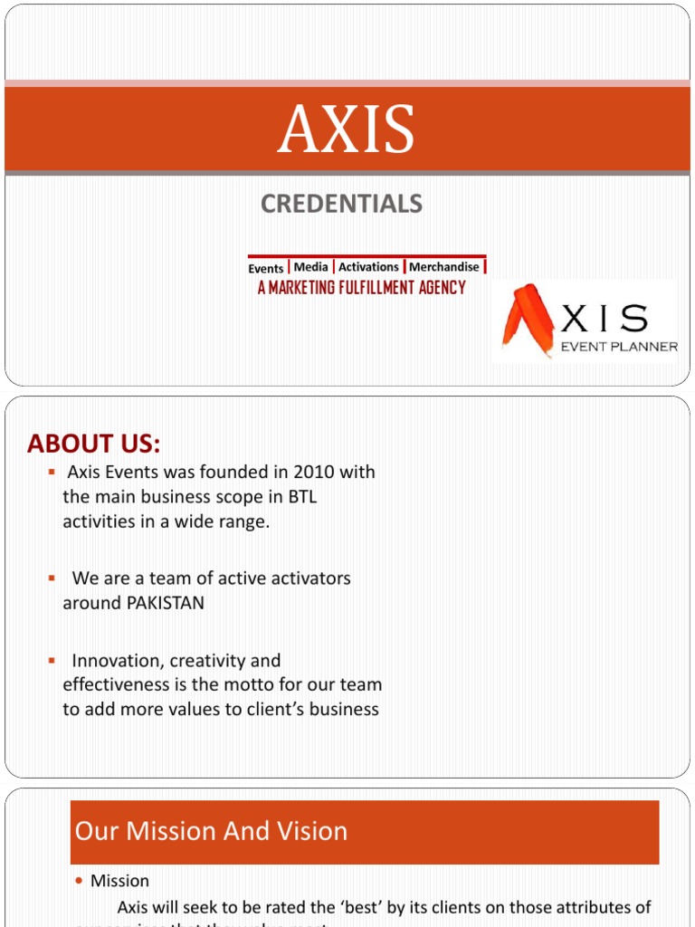 AXIS Company Profile PDF | PDF | Dell | Marketing
