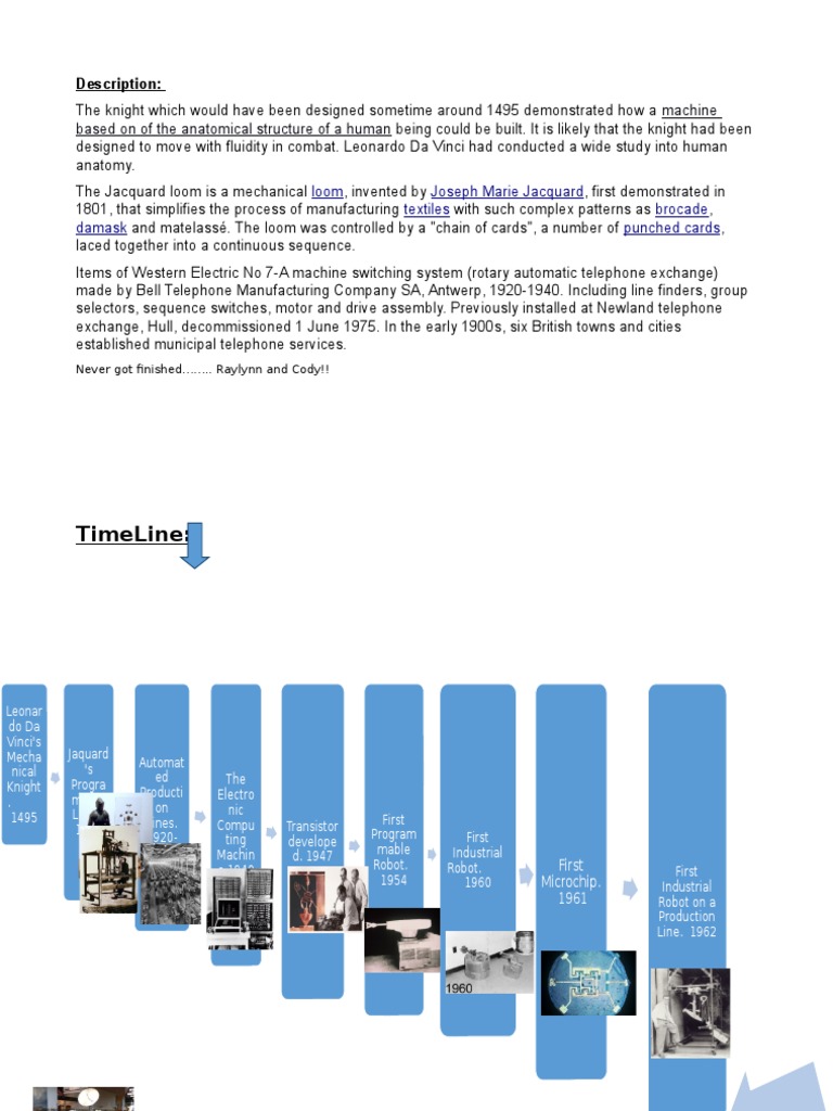 Evolution of Robotics and Automation | PDF
