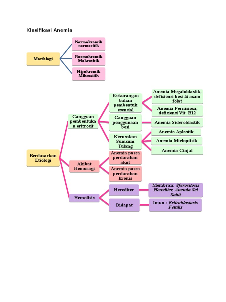 Klasifikasi Anemia