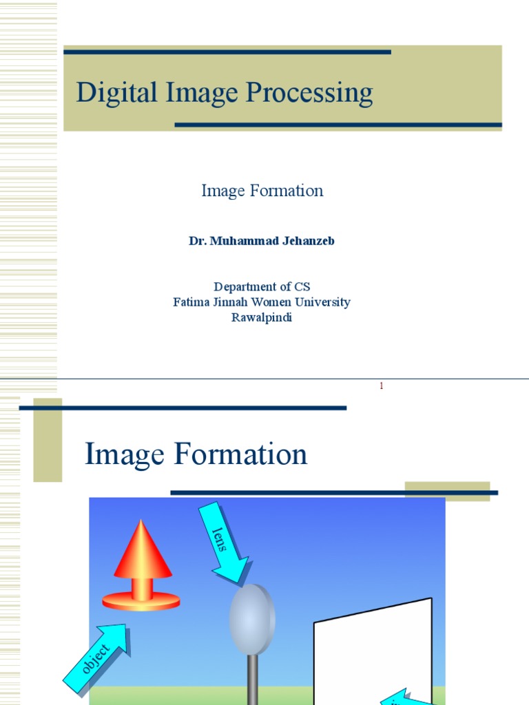 Image Formation | Image Resolution | Computer Graphics