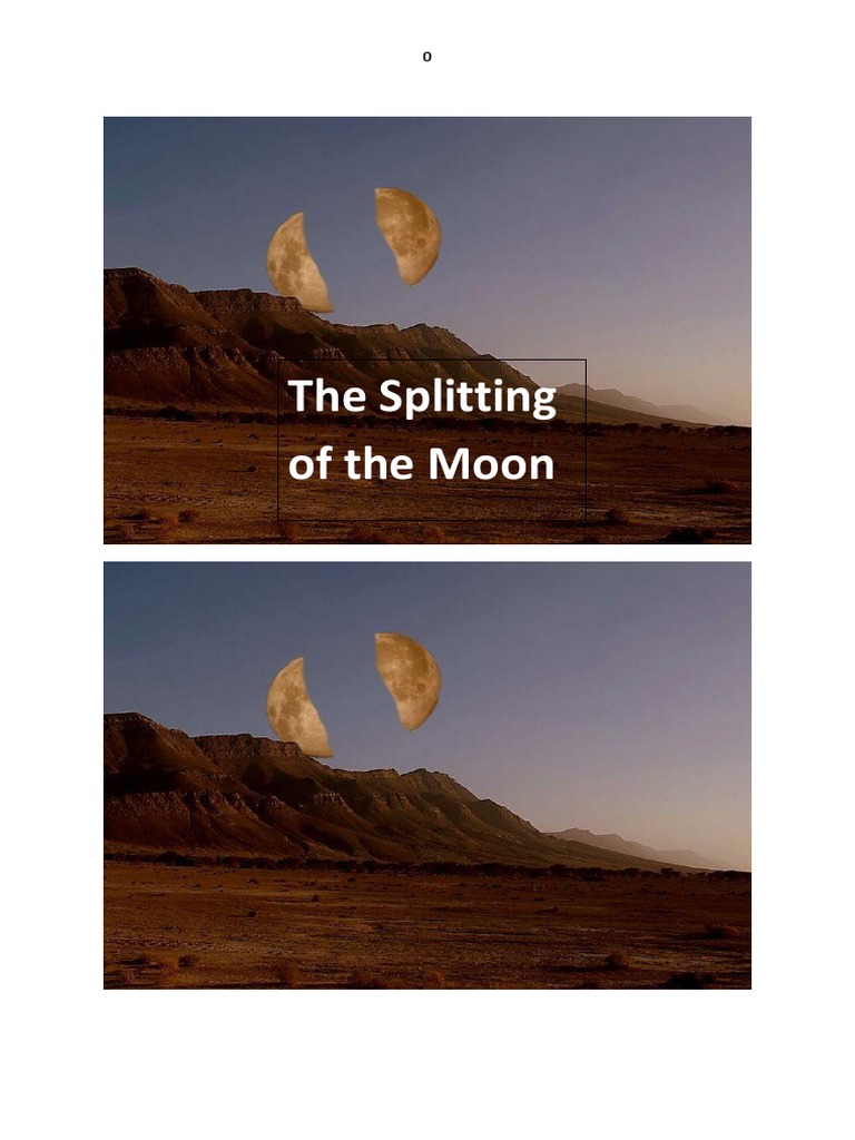 The Splitting of The Moon | PDF | Muhammad | Surah