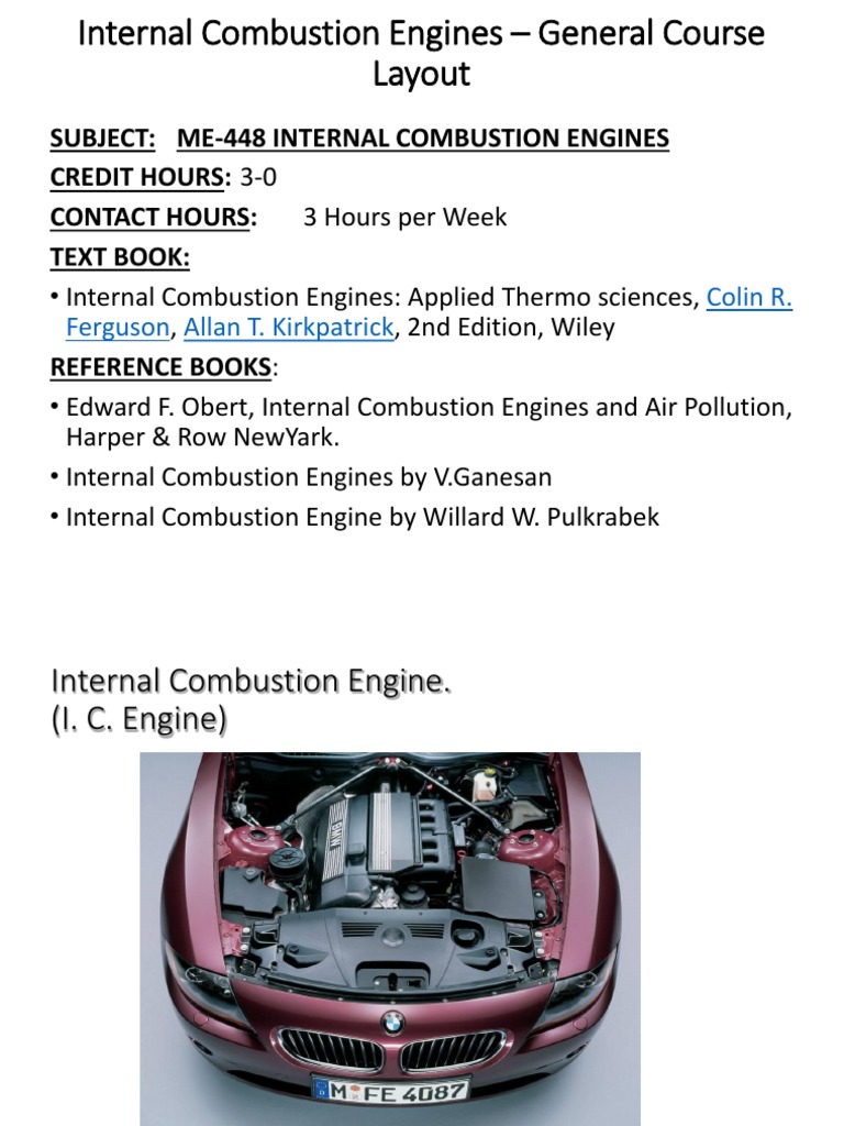 Internal Combustion Engines | PDF | Internal Combustion Engine | Diesel ...