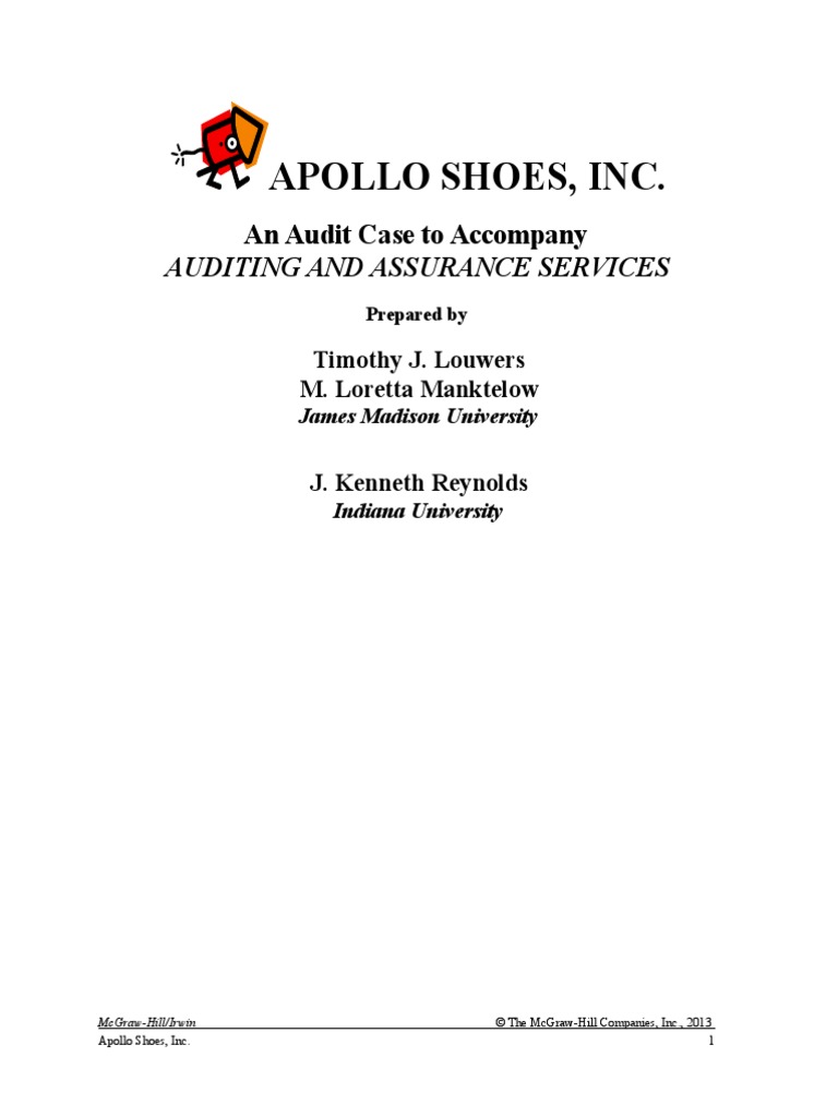 5e Apollo Shoes Case | PDF | Form 10 K | Stocks