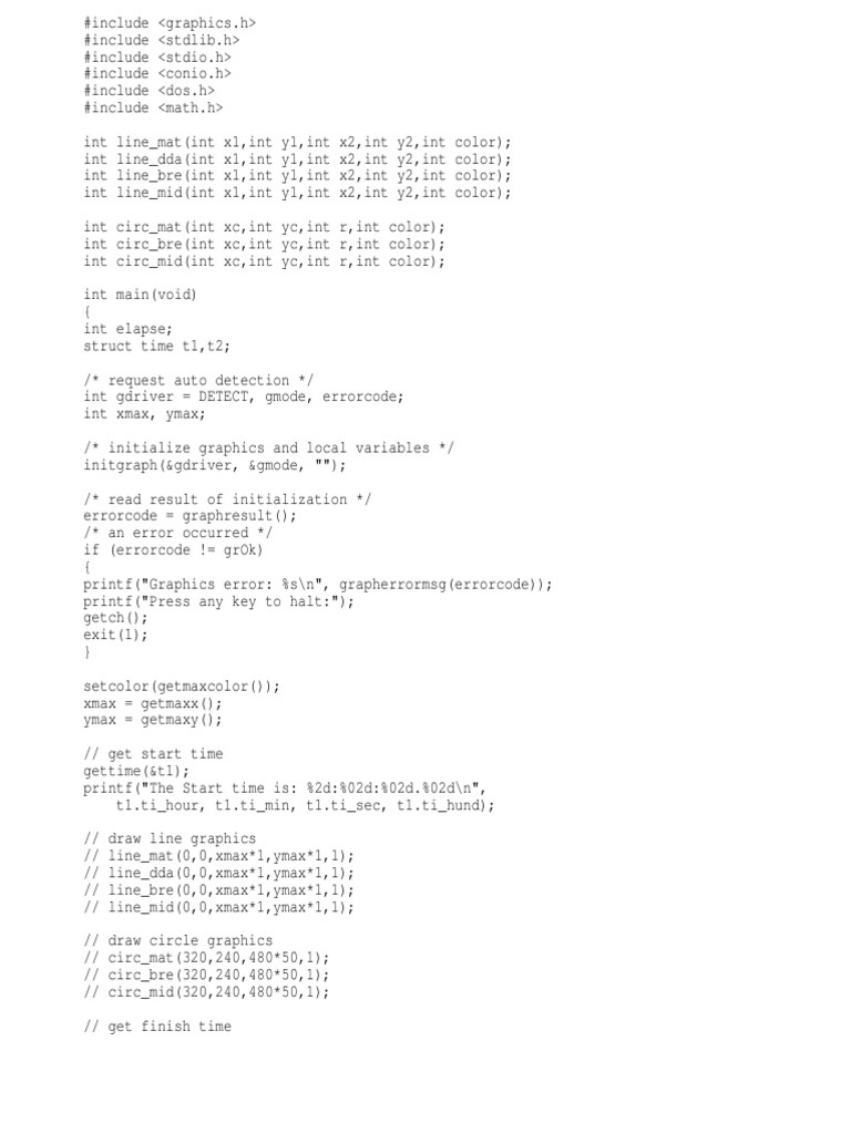 Algoritma Bresenham | PDF | Areas Of Computer Science | Algorithms