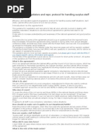 VPS Budget Reprioritisation Policy | PDF | Employment | Layoff