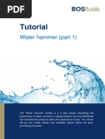 Water Hammer Calculation PDF | PDF | Pump | Pressure