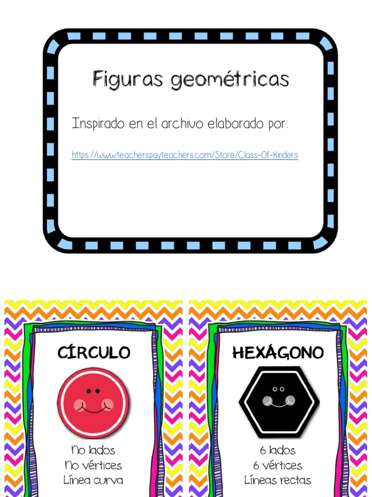 Mini Posters Figuras Geometricas | PDF | Cocina, comidas y vino