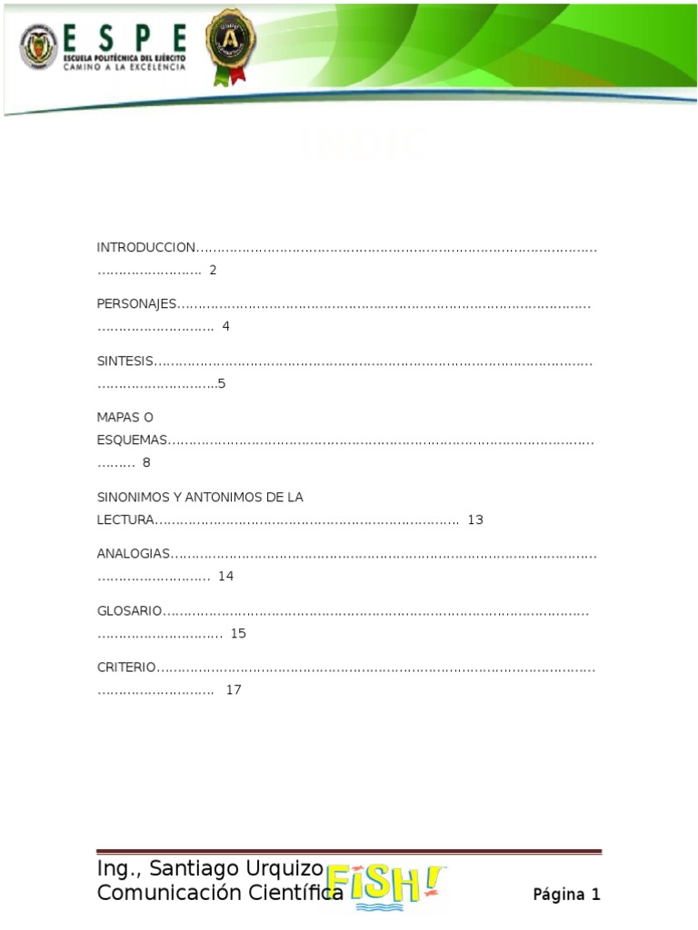 Resumen Del Libro Fish | PDF | Motivación | Motivacional