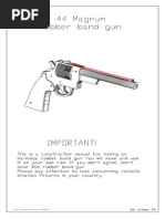 M9 Rubber Band Gun PDF | PDF