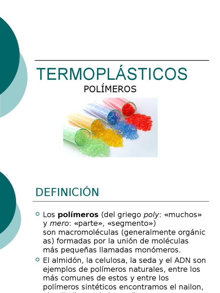 TERMOPLÁSTICOS | Polímeros | Química