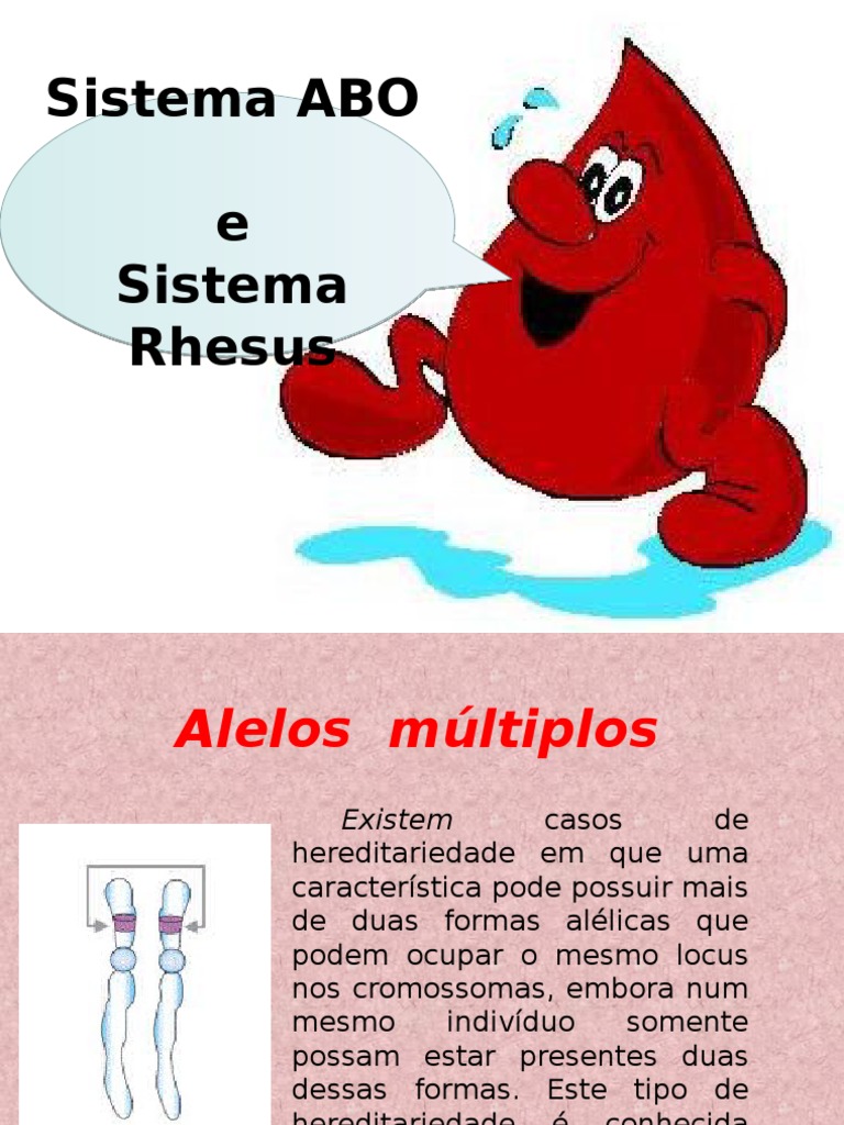 Sistema ABO | PDF | Hemácia | Tipo sanguíneo