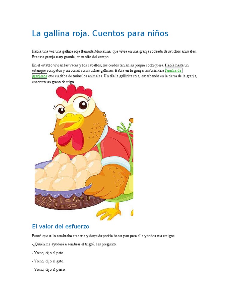 La Gallina Roja | PDF