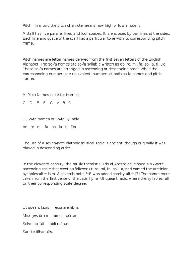 Pitch Pdf