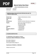 Msds Wax | PDF | Toxicity | Flammability