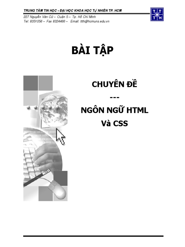 Bài tập HTML và CSS | PDF