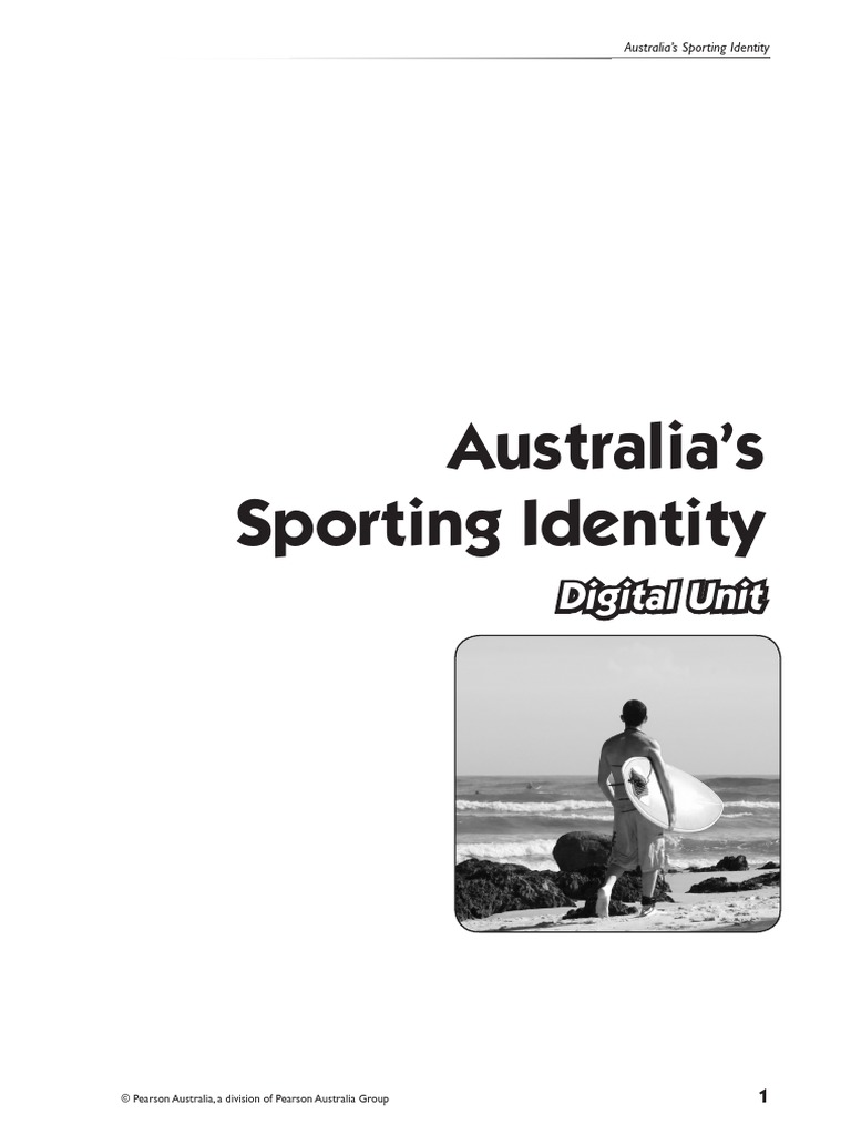 Australias Sporting Identity | PDF | Sports | Australia