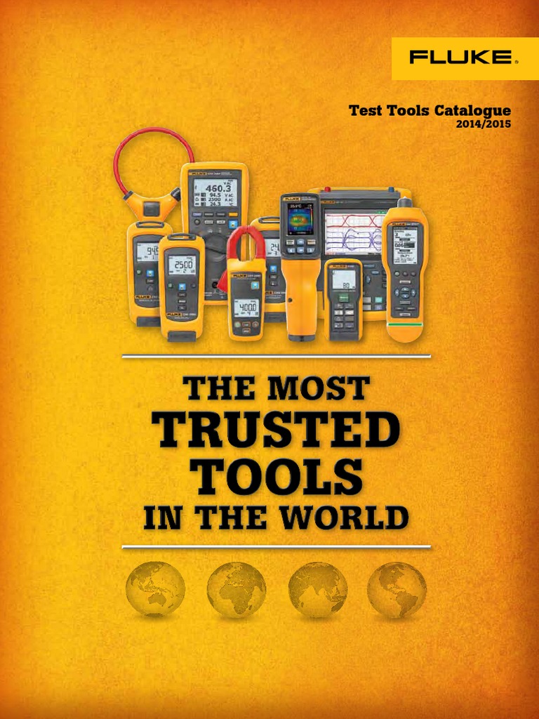 Test Tools Fluke | PDF | Capacitor | Alternating Current