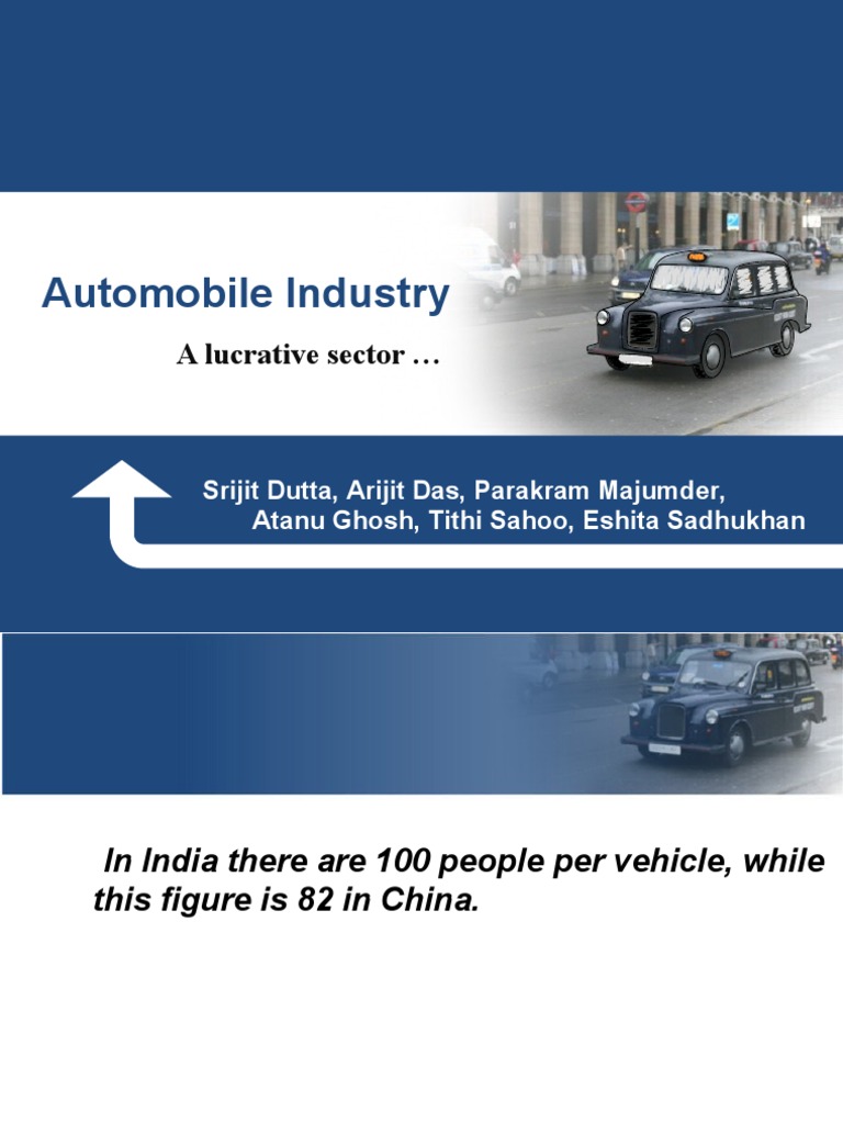 Auto Industry Analysis | PDF | Car | Economies
