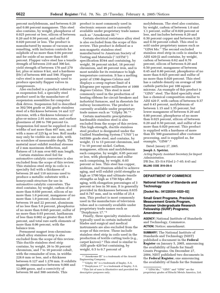 Notice: Grants and Cooperative Agreements Availability, Etc.: Small Grants Programs Correction ...