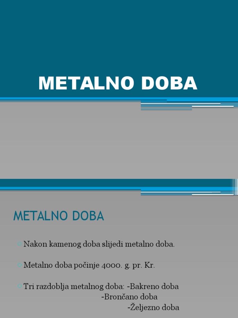Metalno Doba | PDF