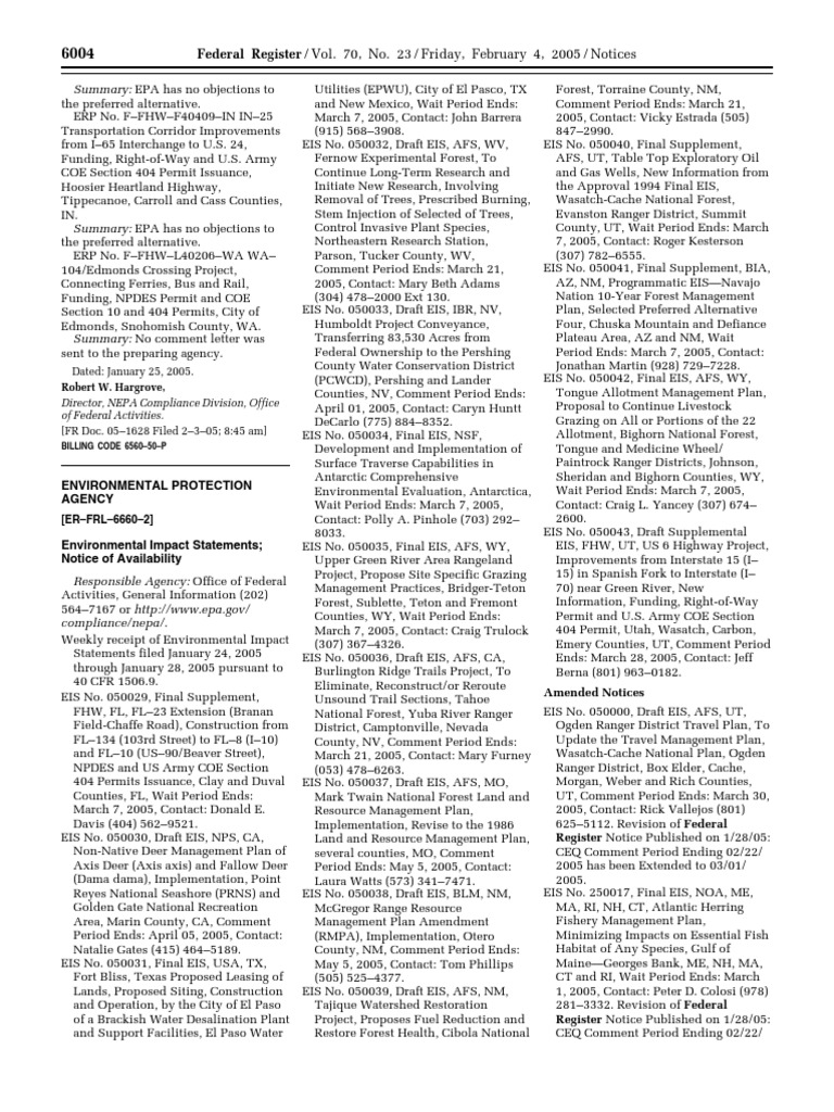 Notice: Air Pollution Control: State Operating Permits Programs— Weekly ...