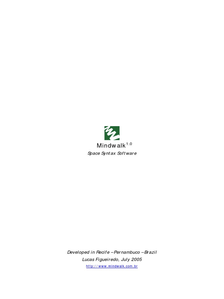 Figueiredo 2005 - Space Syntax Software (English) | PDF | Java ...