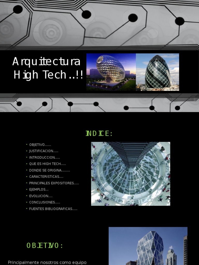 Arquitectura High Tech | Descargar gratis PDF | Medios de arte | Estética