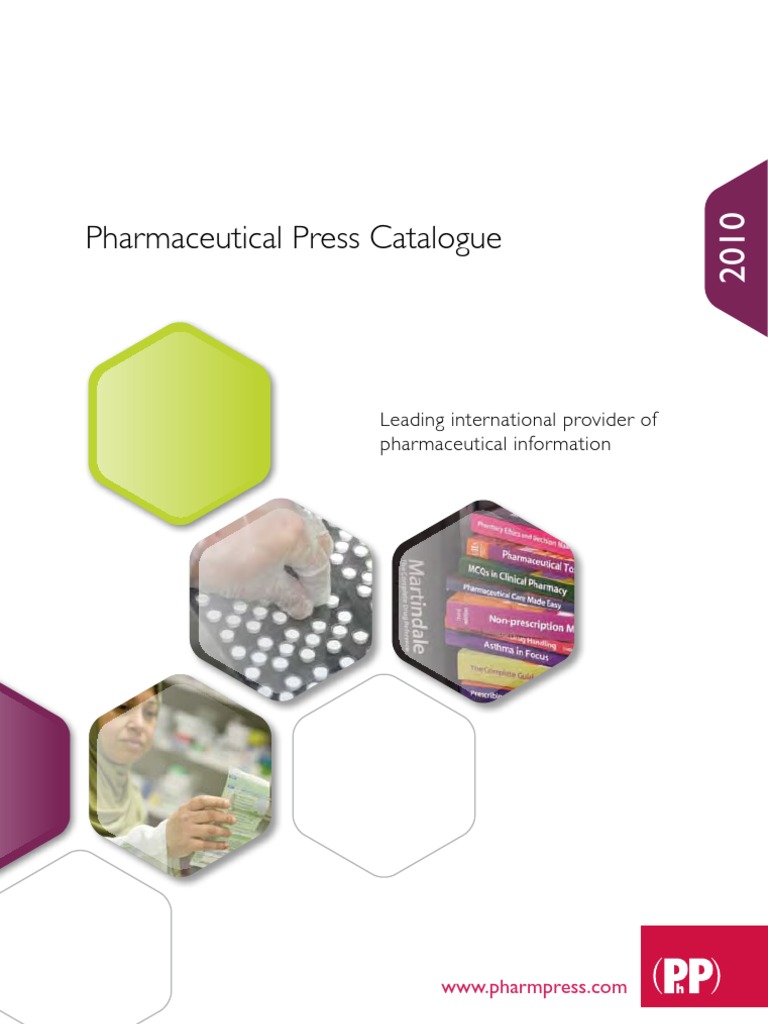 Pharmaceutical Press Catalogue | PDF | Pharmacy | Medical Prescription