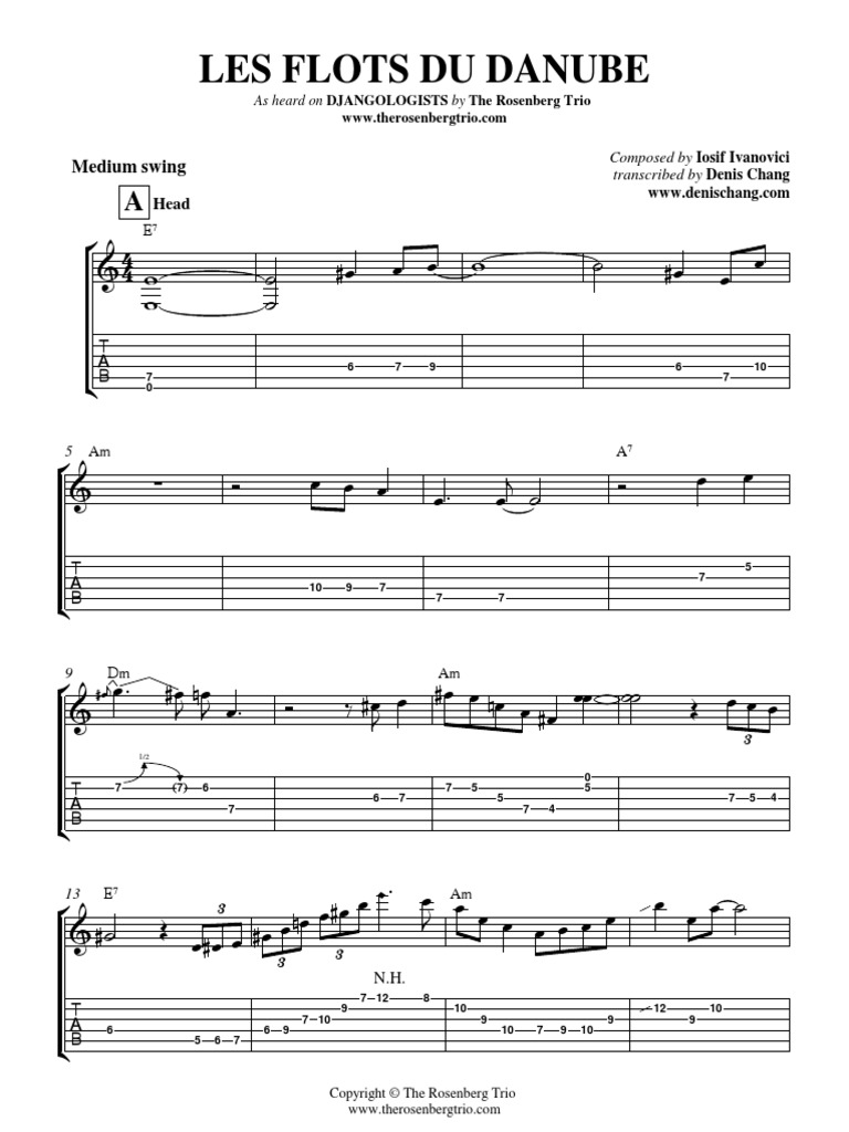 Les Flots Du Danube | PDF